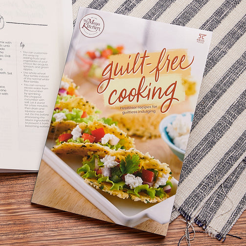 Guilt Free Cooking Book by The Maya Kitchen – Maya Hotcake