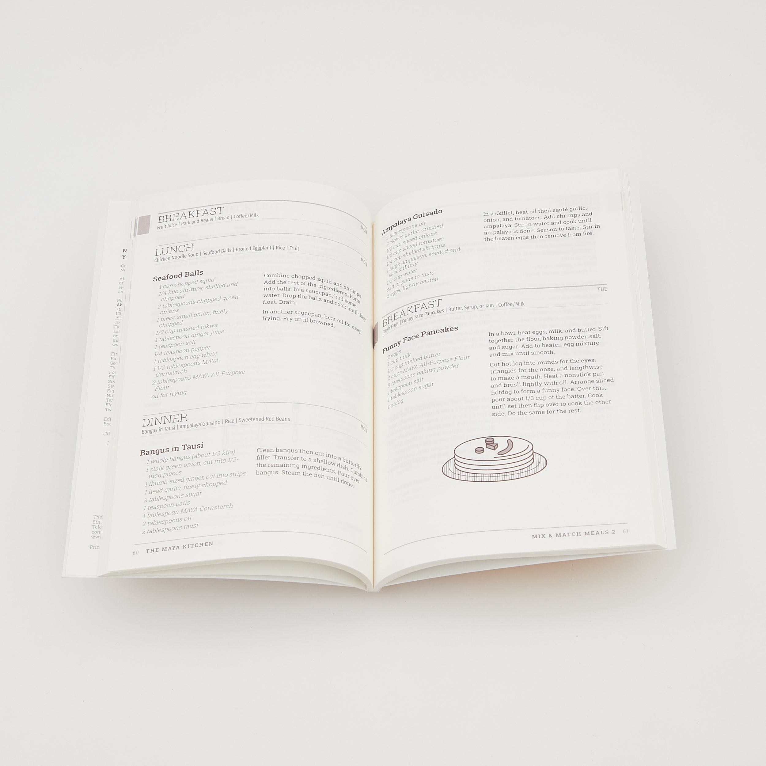 Mix and Match Meals 2 - Your 4-Week Guide to Home Cooking – Maya Hotcake