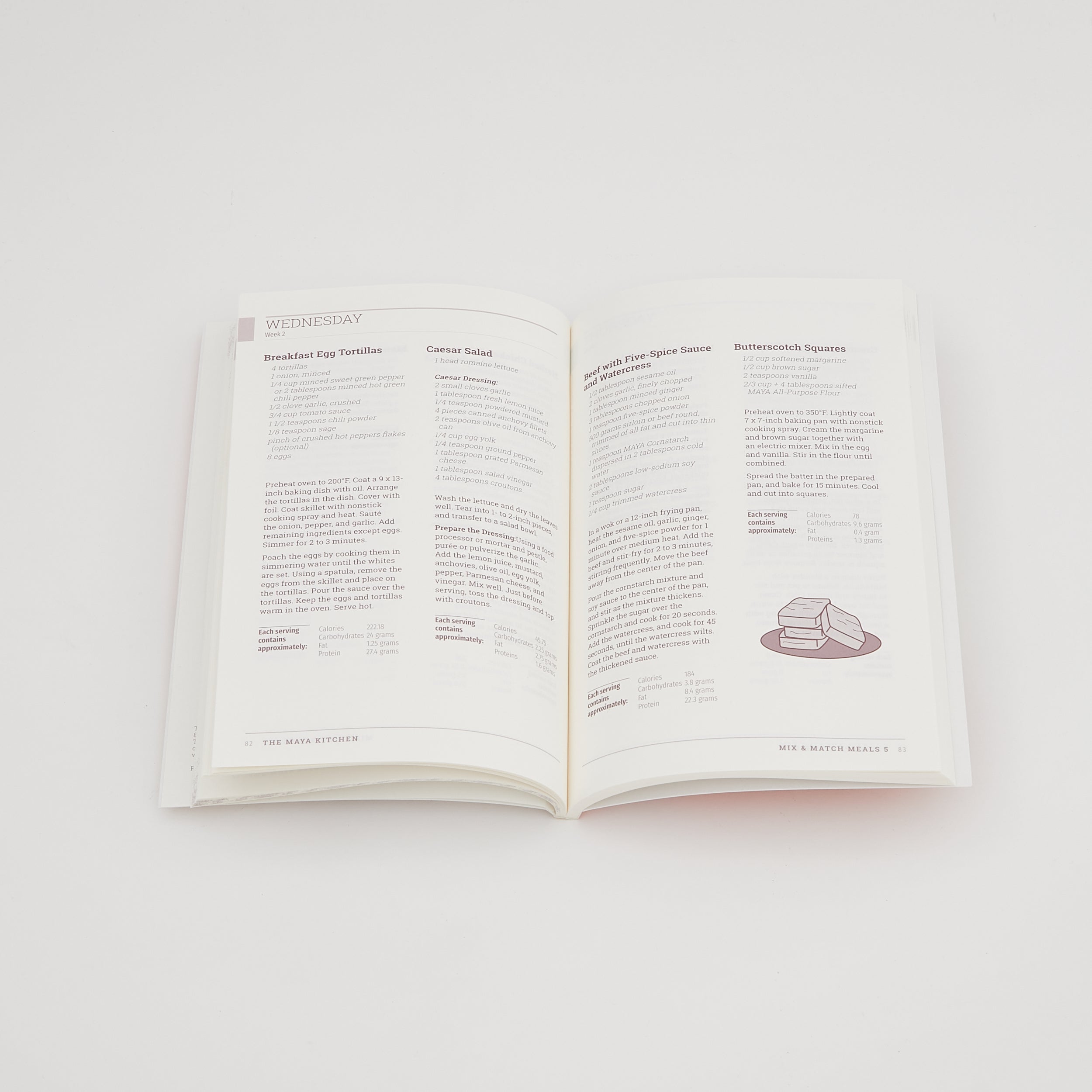 Mix and Match Meals 5 - Your 4-Week Menu of Low-Calorie and High-Fiber ...