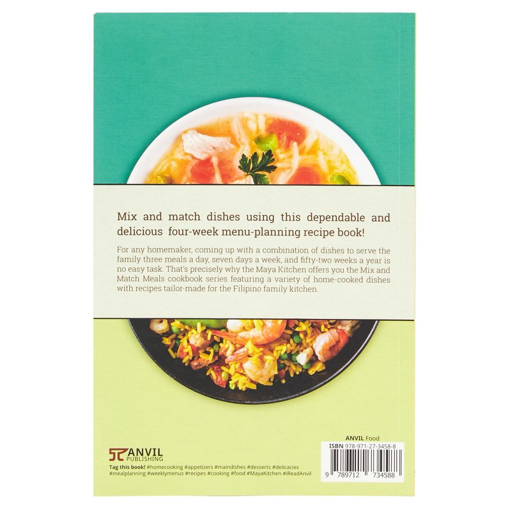 Mix and Match Meals 1 - Your 4 Week Guide to Home Cooking – Maya Hotcake