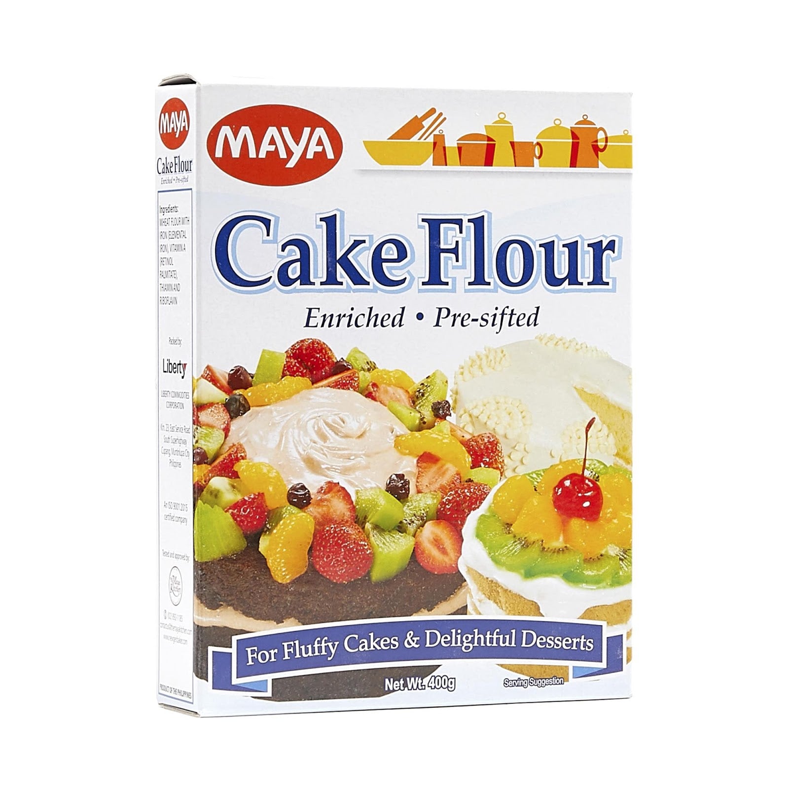 MAYA Cake Flour 400g – Maya Hotcake