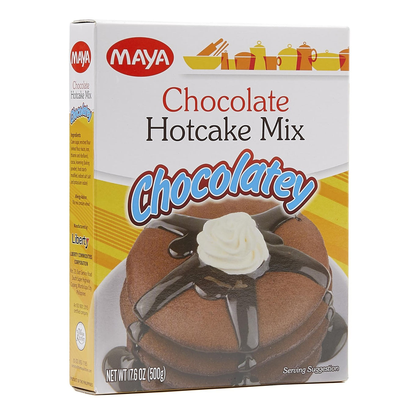 MAYA Chocolate Hotcake Mix 500g – Maya Hotcake