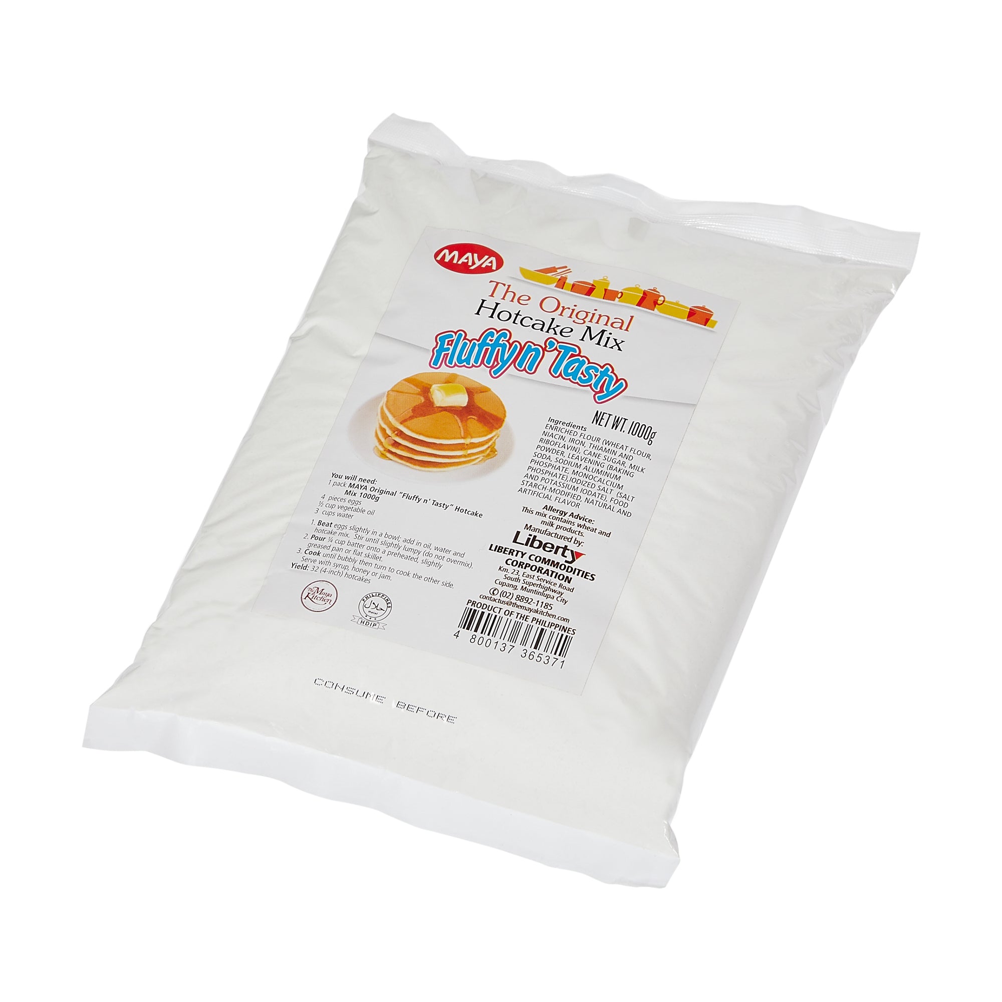 MAYA The Original Hotcake Mix 1kg – Maya Hotcake