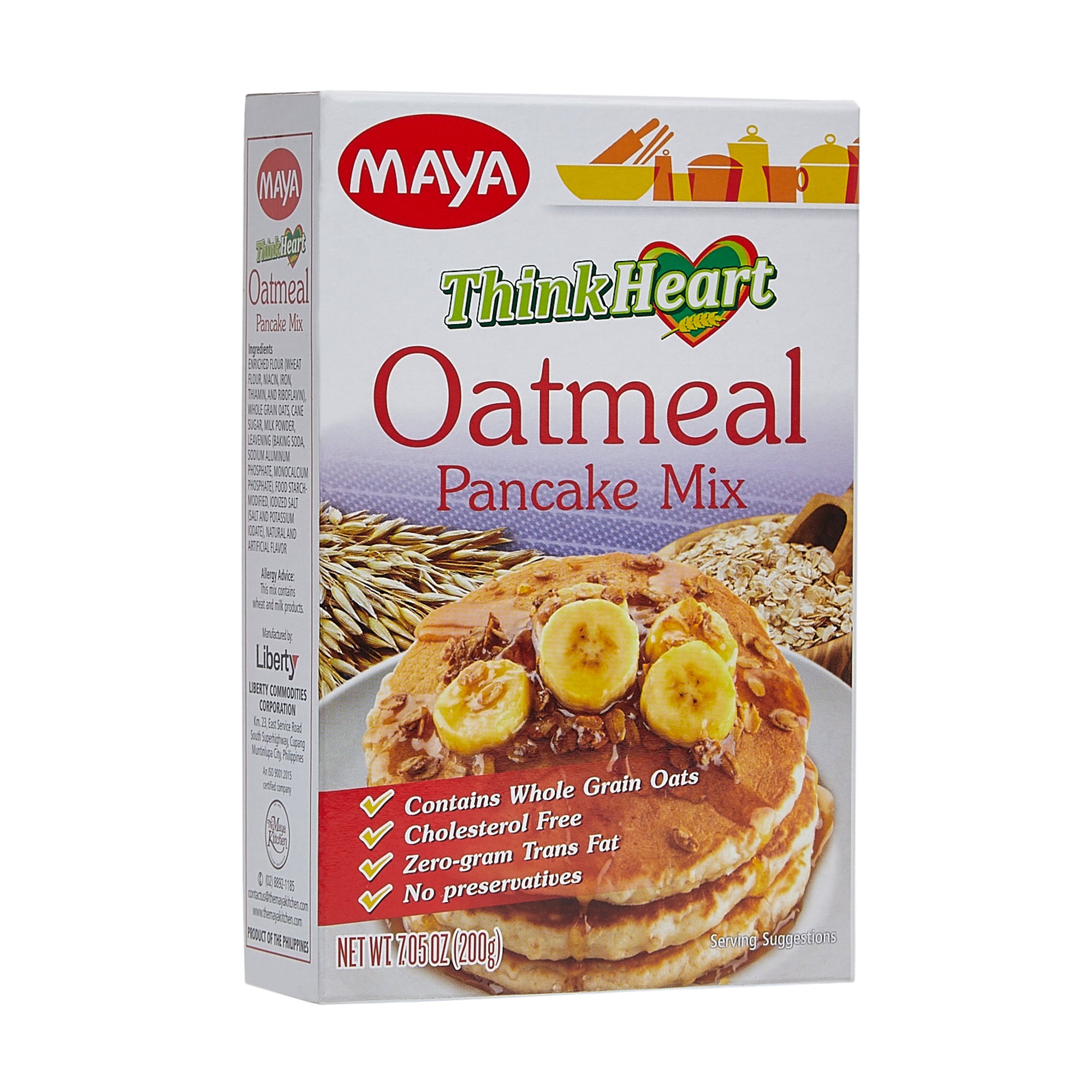 MAYA Oatmeal Pancake Mix 200g – Maya Hotcake