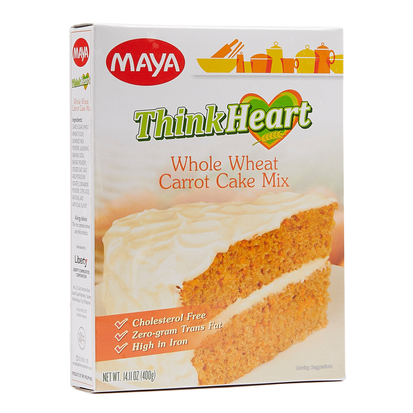 MAYA Whole Wheat Carrot Cake 400g – Maya Hotcake