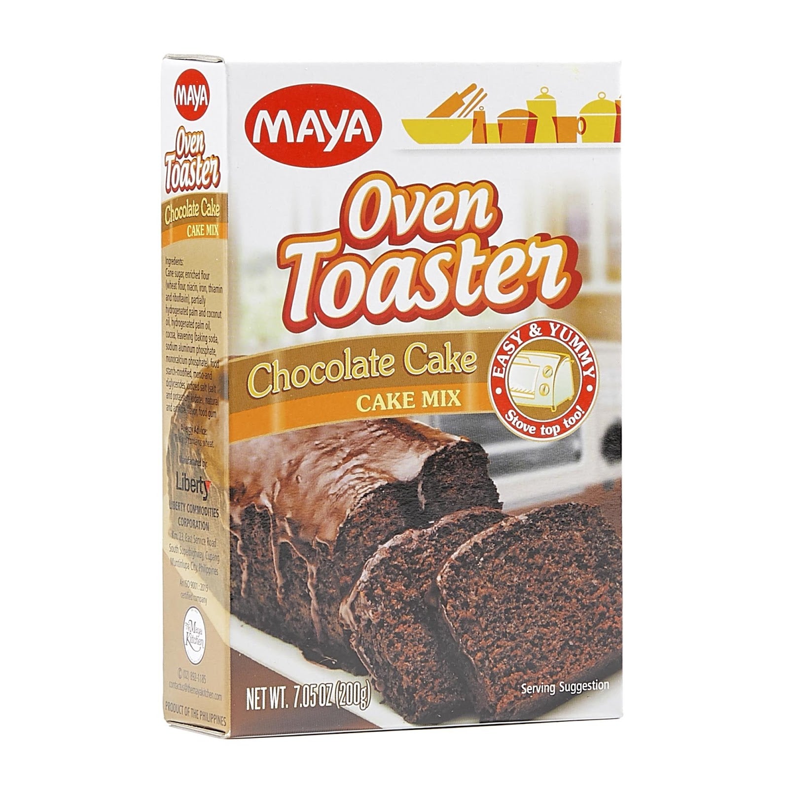 MAYA Oven Toaster Mix Chocolate Cake 200g – Maya Hotcake